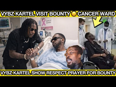 SO SAD ! Vybz kartel get emotional After seeing bounty killer in very bad condition Pray for bounty