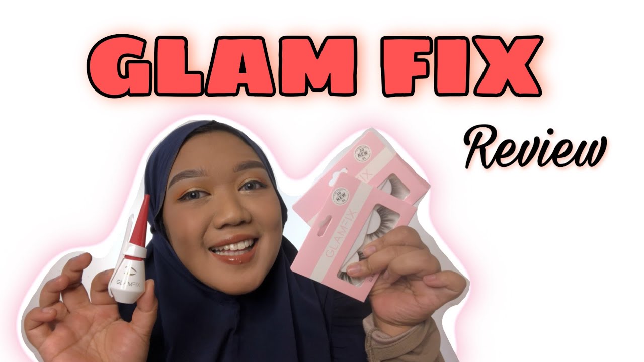 Ep. 10 GLAMFIX LEM BULUMATA & BULUMATA PALSU || Glamfix Adhesive lash ...