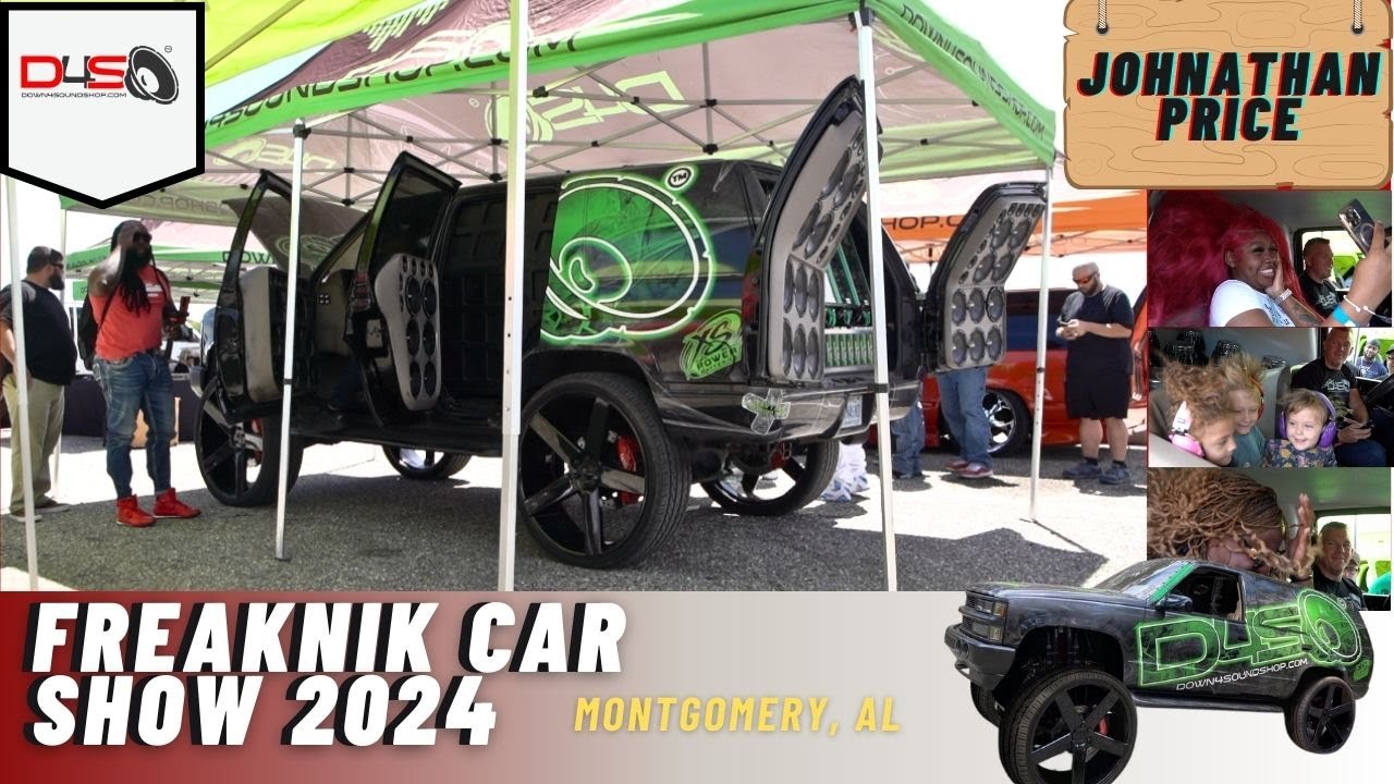 THE TAHOE TEARING PEOPLE UP AT ALABAMA FREAKNIK 2024 CAR SHOW - YouTube