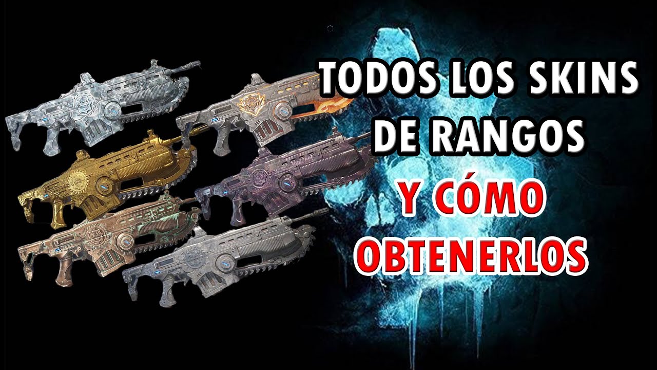 SKINS DE RANGOS Y COMO CONSEGUIRLOS - YouTube