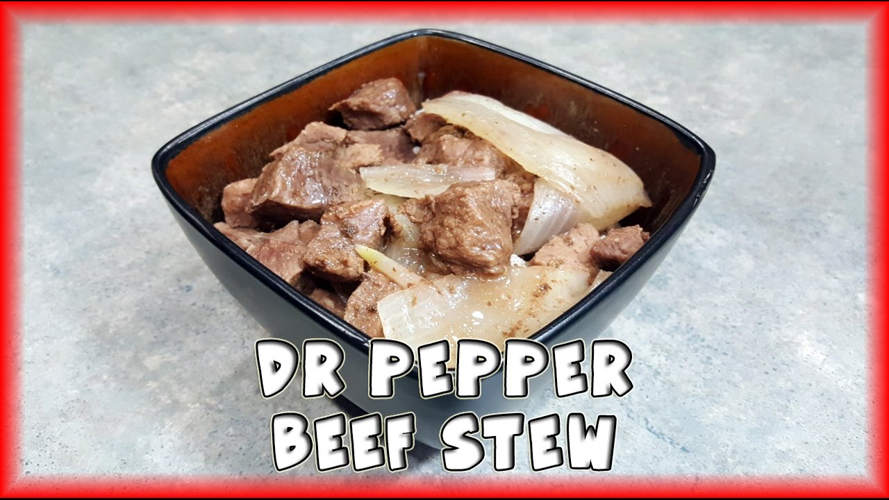 Slow Cooker Dr Pepper Beef Stew - YouTube