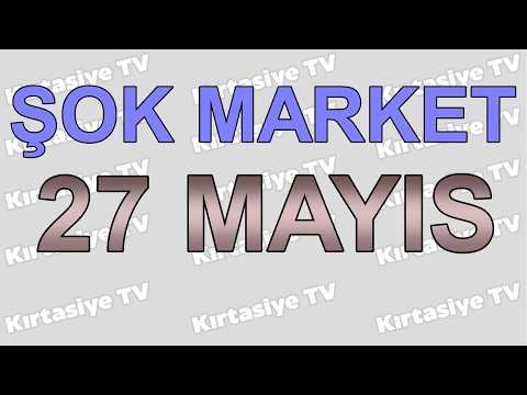 27 MAYIS ŞOK MARKET - YEPYENİ KATALOG GELDİ