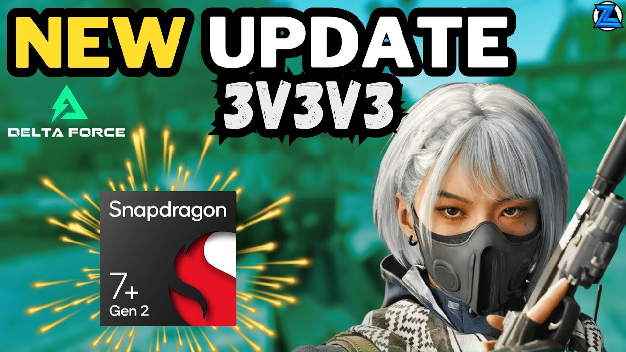 DELTA FORCE MOBILE(CN) NEW UPDATE 3v3v3 : TESTING ON SNAPDRAGON 7+ Gen ...