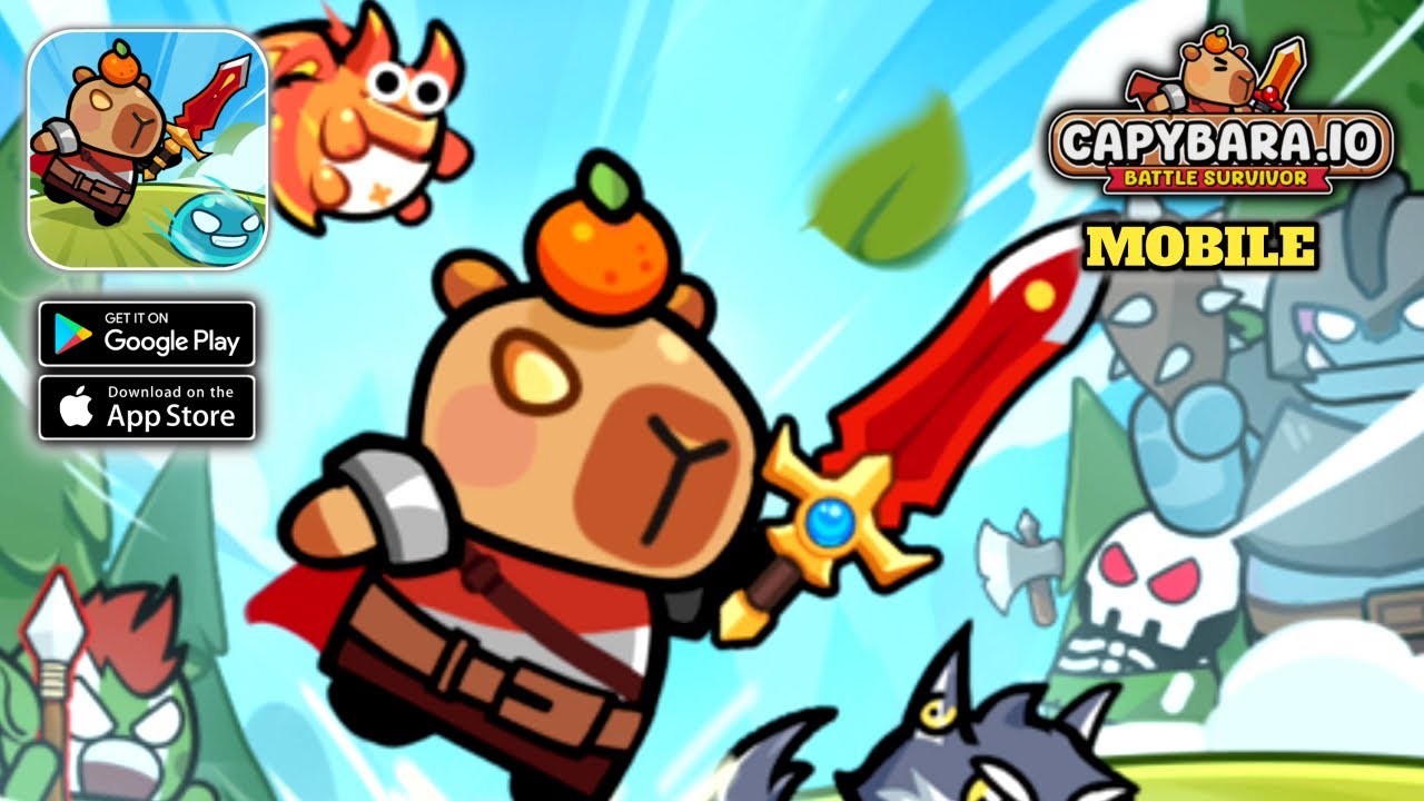 Capybara.io: Battle Survivor Gameplay (Android,IOS) - YouTube