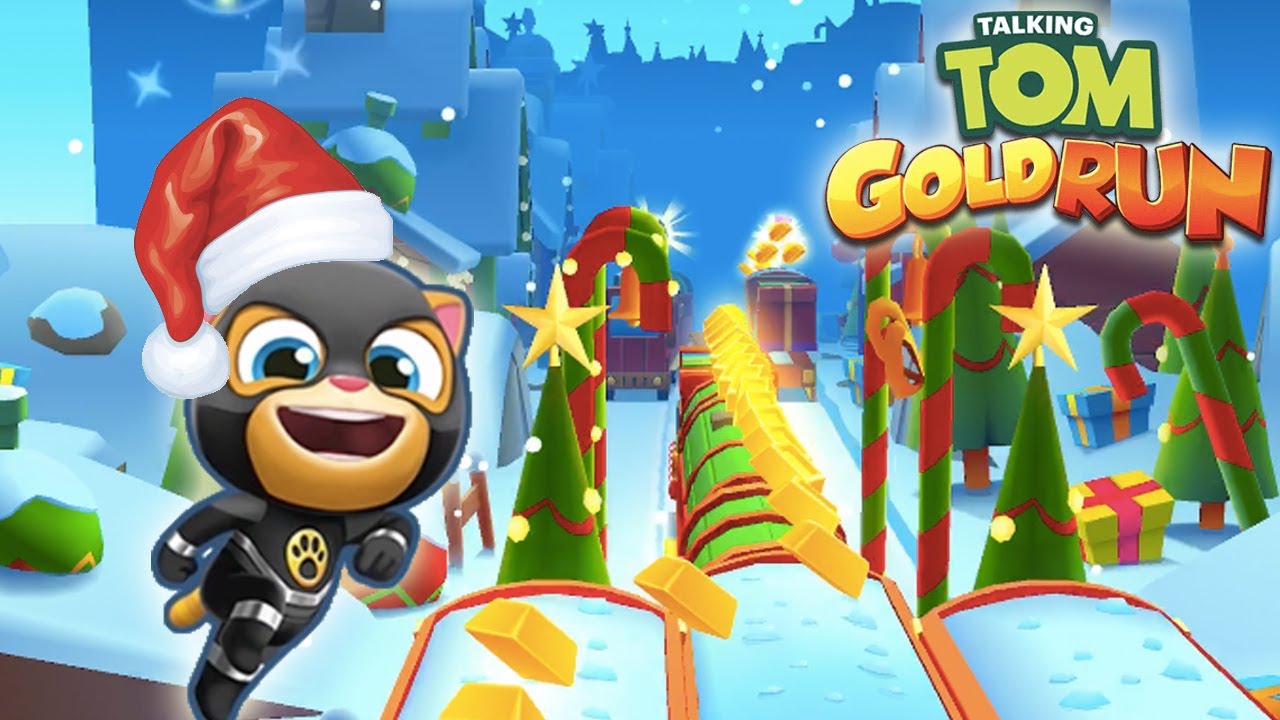 CHRISTMAS 2020 TALKING TOM GOLD RUN - SUPER GINGER RUN NEW WORLD - YouTube