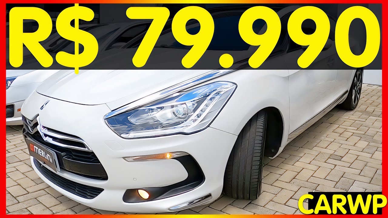 R$ 79.990 SHOWROOM Citroën DS5 THP 1.6 Turbo 2014 - YouTube