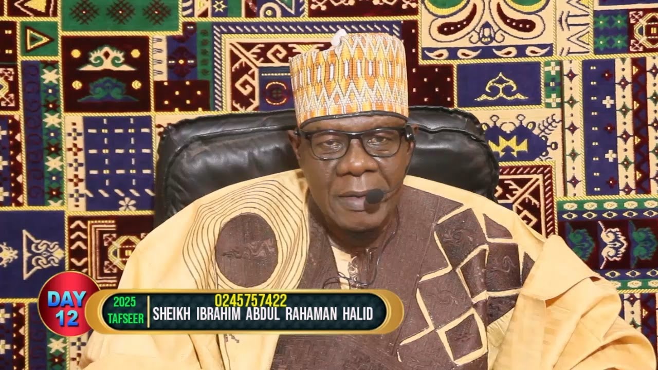 day 12 - AFA IBRAHIM TORWIL - RAMADAN TAFSIR 1446 H (2025) || iSLAMLOG ...