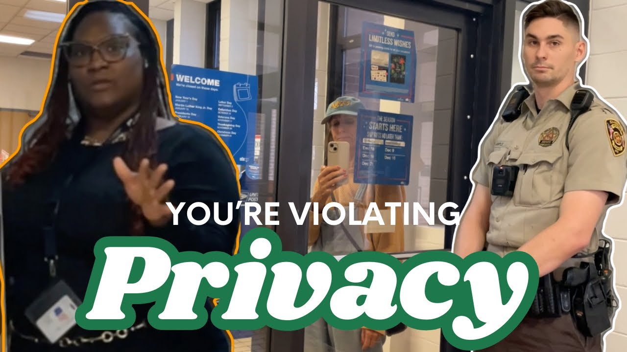 You’re violating the privacy act in public sir! I’m telling you | post ...