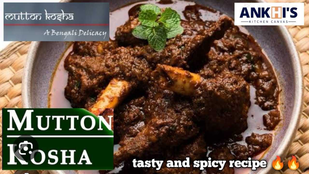 Bengali style mutton curry🔥🔥|Authentic Bengali cuisine|Tasty and spicy ...
