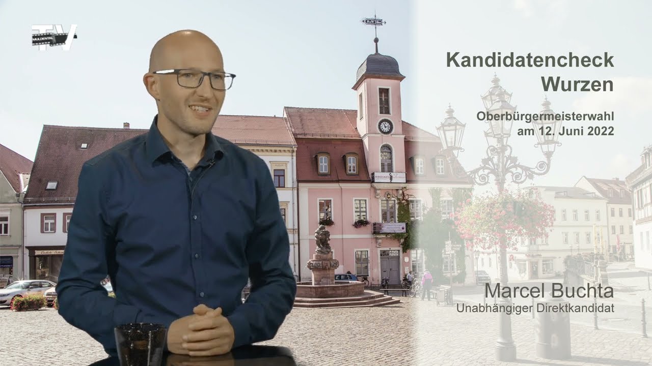 Kandidatencheck Oberbürgermeisterwahl Wurzen: Marcel Buchta ...
