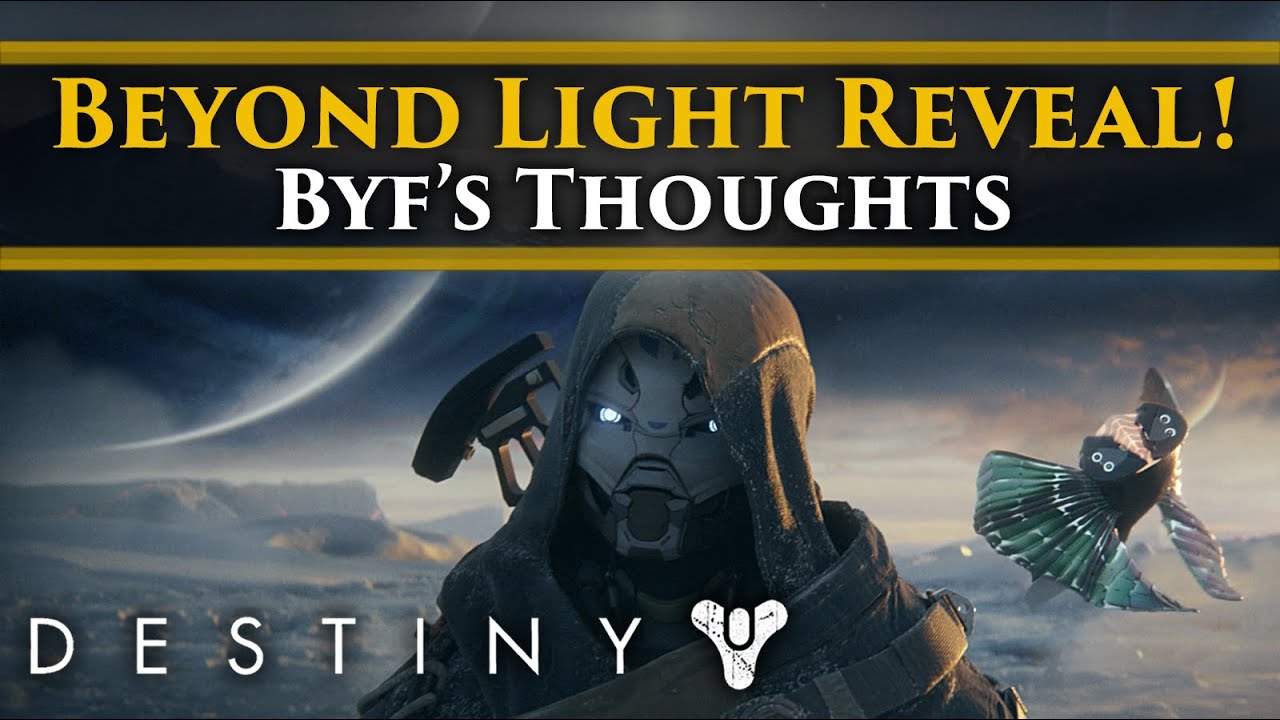 Destiny 2 Lore - Beyond Light Reveal Stream. Byf's hot take on Beyond ...