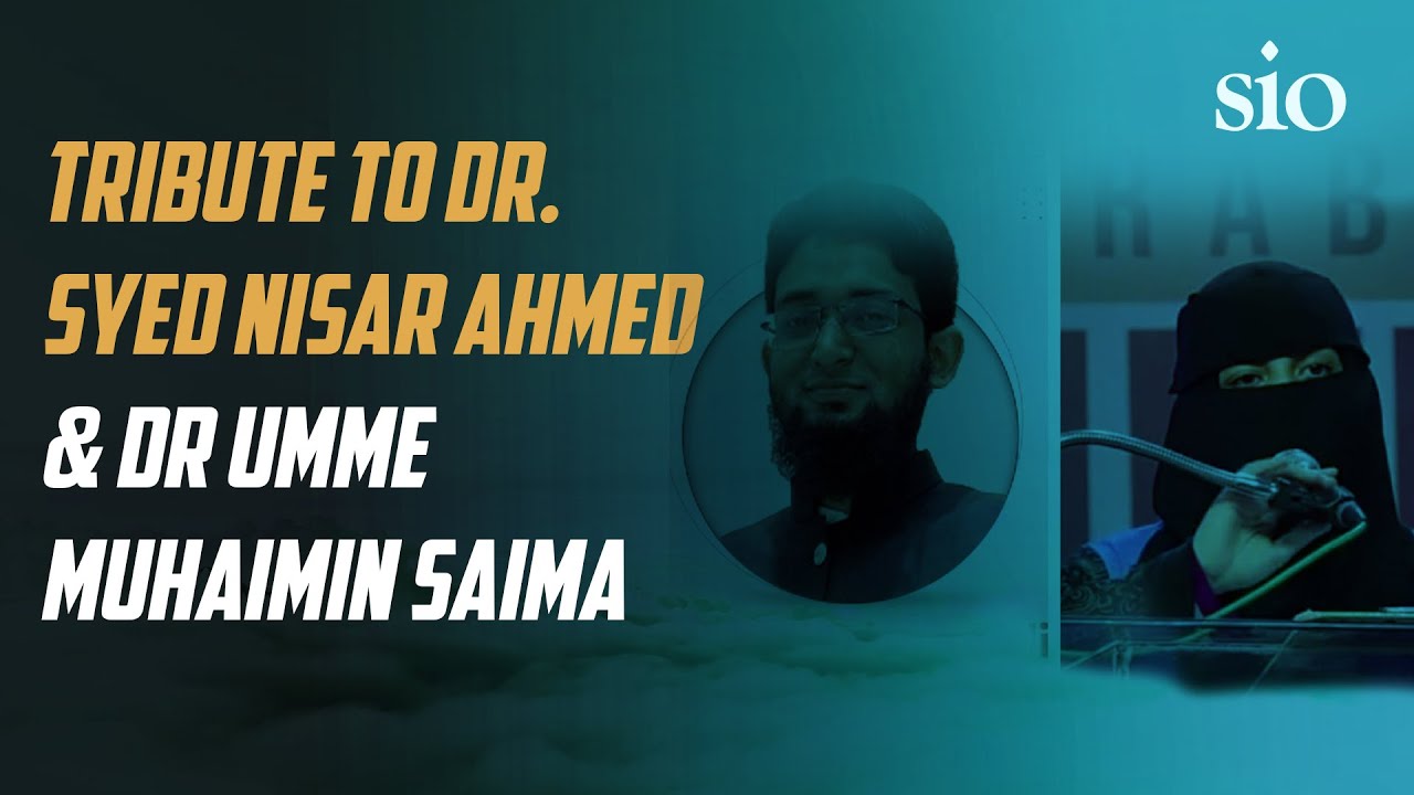 Tribute to Dr. Syed Nisar Ahmed & Dr Umme Muhaimin Saima | Med Ignite ...