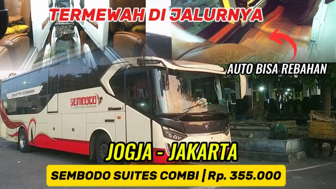 Perjalanan menyenangkan naik bus sleeper Sembodo Jogja - Jakarta | Bus ...