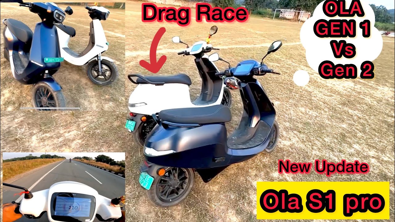 Ola vs Ola | Pro Vs Pro | Gen 1 vs Gen 2 | Drag Race | Difference ...