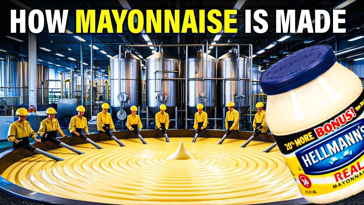 How Mayonnaise is Made | Step-by-Step Guide To Industrial Mayonnaise ...