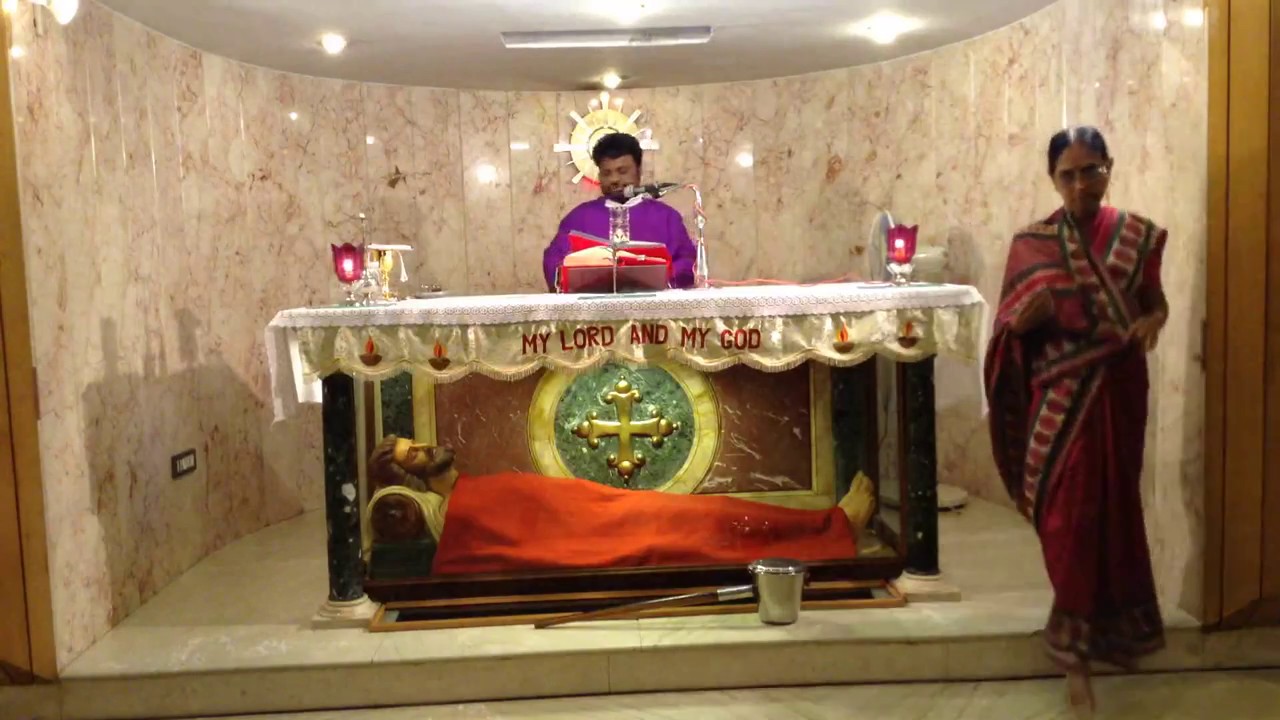 Holy mass live from tomb of St.Thomas - YouTube