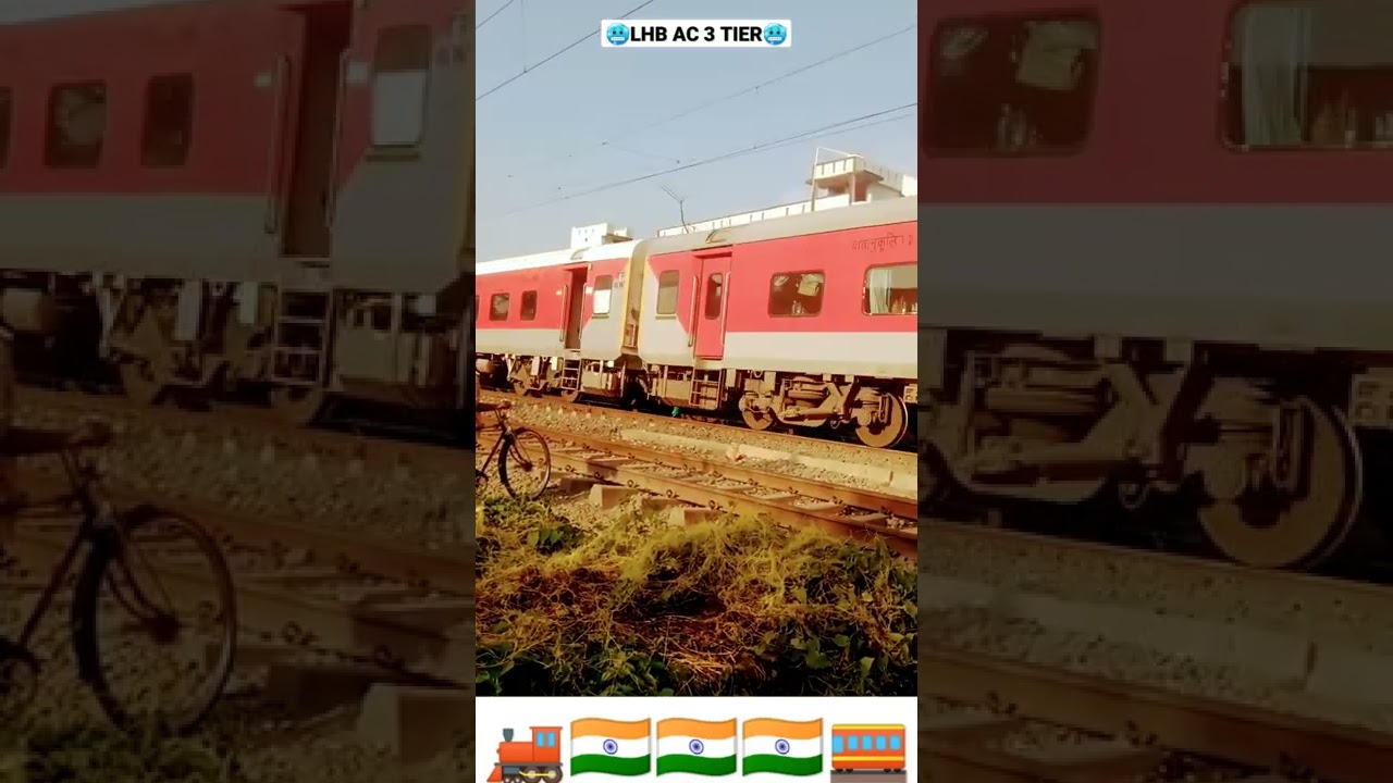 LHB AC 3 Tier Coach.#shorts - YouTube