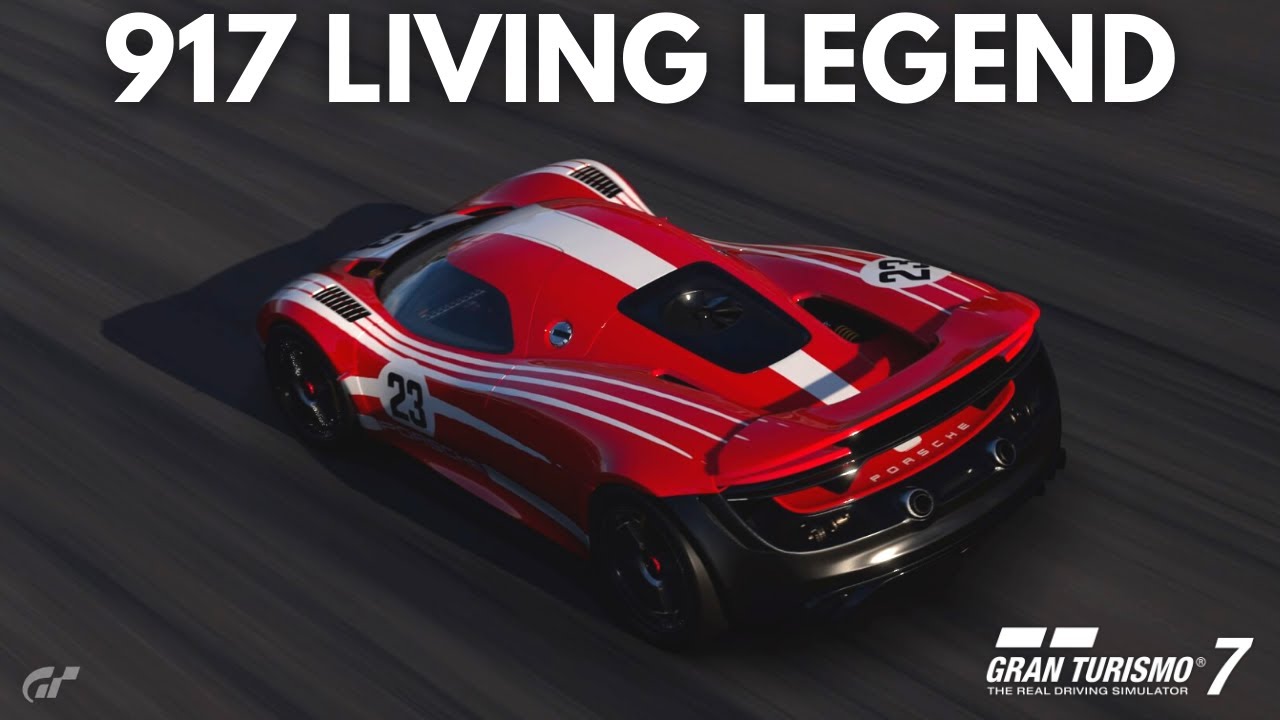 Gran Turismo 7 - Porsche 917 Living Legend Gameplay - YouTube