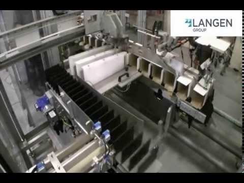 Mpac Langen's C-1000i Cartoner - Ideal for Flow Wrapped Product - YouTube