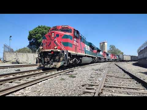 Los 3 modelos de locomotoras grandes de Ferromex en un solo tren! escoltando al nuevo esquema 🚂🛤 ...