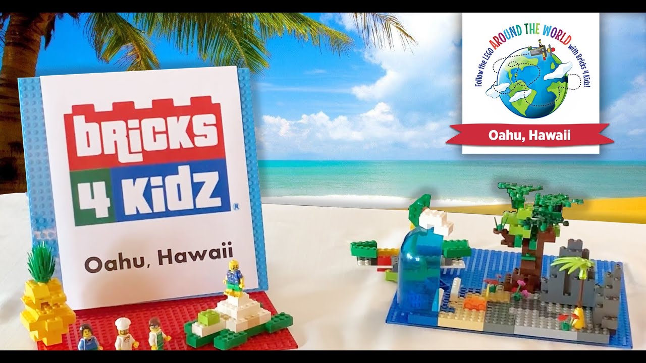 Follow the LEGO Around the World with Bricks 4 Kidz! Our first stop is ...