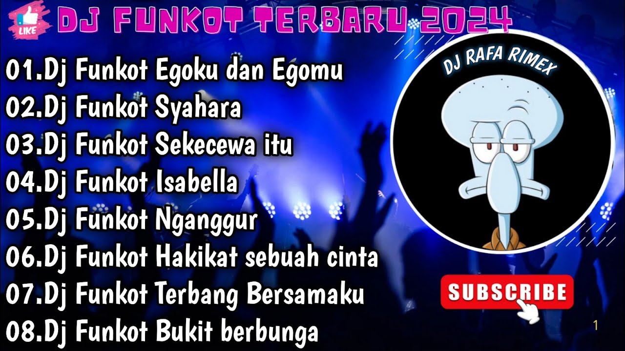 DJ TIKTOK TERBARU 2024 FUL BAS ︎DJ FUNKOT X THAILAND ANDAI TAK BERPISAH ...