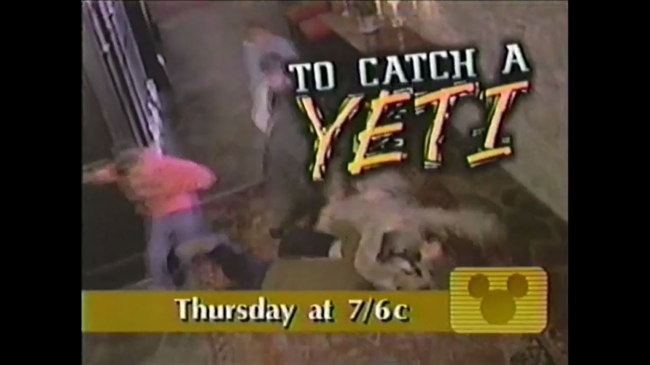 To Catch A Yeti (Disney Channel 1995 promo) - YouTube