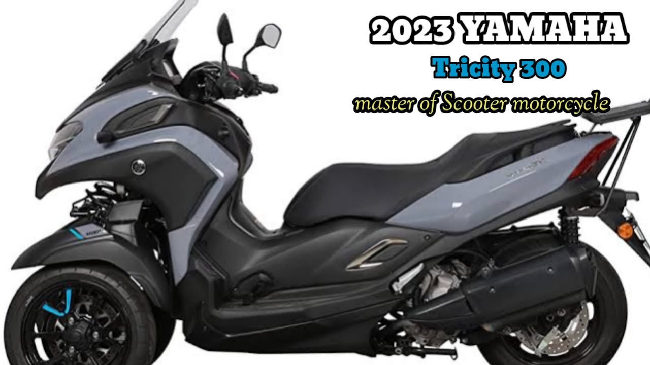 2023 new yamaha Tricity 300 Walkaround | Tricity 300 is a three-wheeled ...