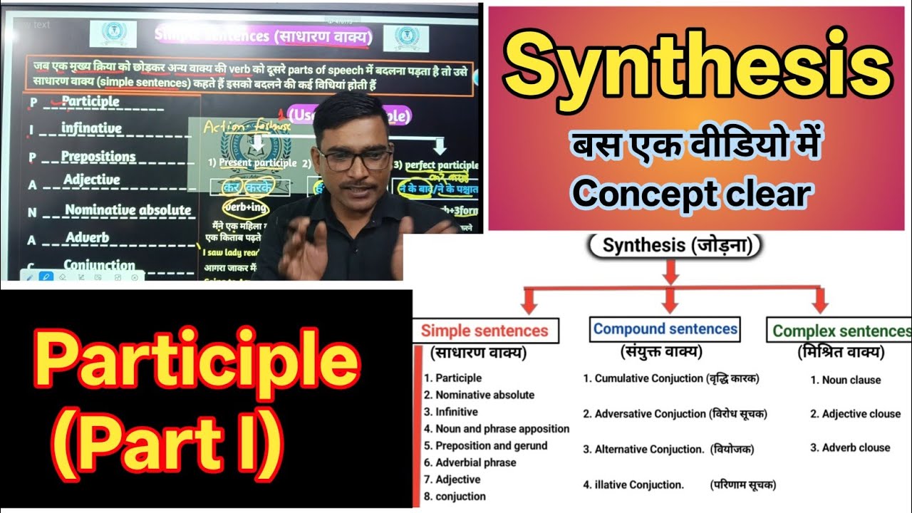 Synthesis में Simple Sentence बनाने के सभी नियम l Synthesis in english ...