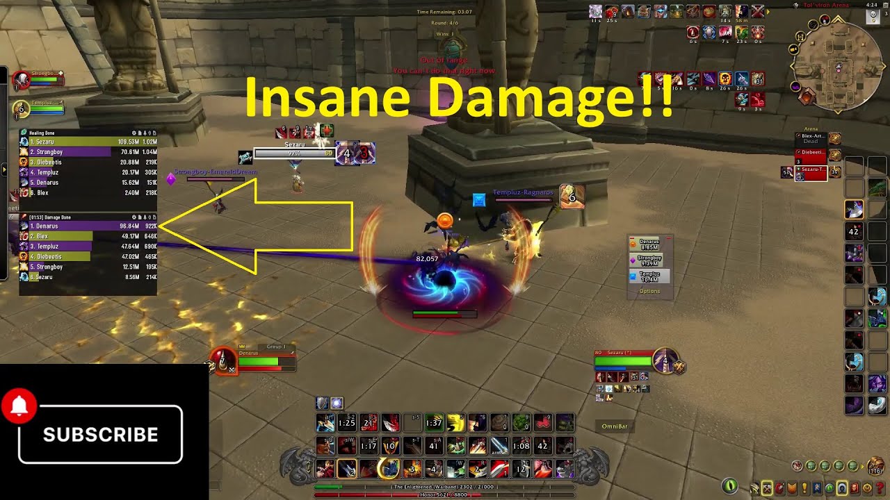 Arms Warrior Single-Button Assistant Solo Shuffle - WoW PvP Arena 12-8 ...