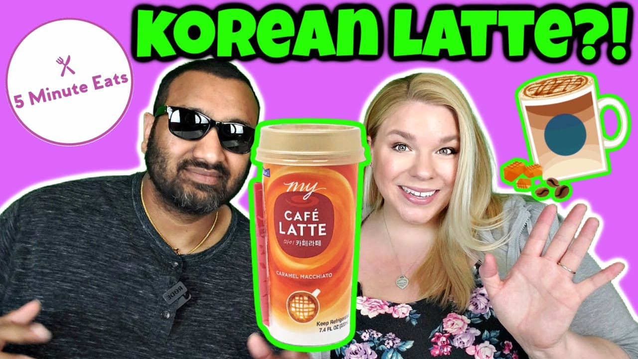 Maeil My Cafe Latte Caramel Macchiato Review - YouTube