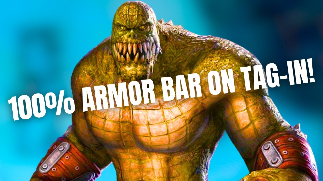 How to Make Arkham Killer Croc INVINCIBLE! Injustice Gods Among Us 3.4. ...