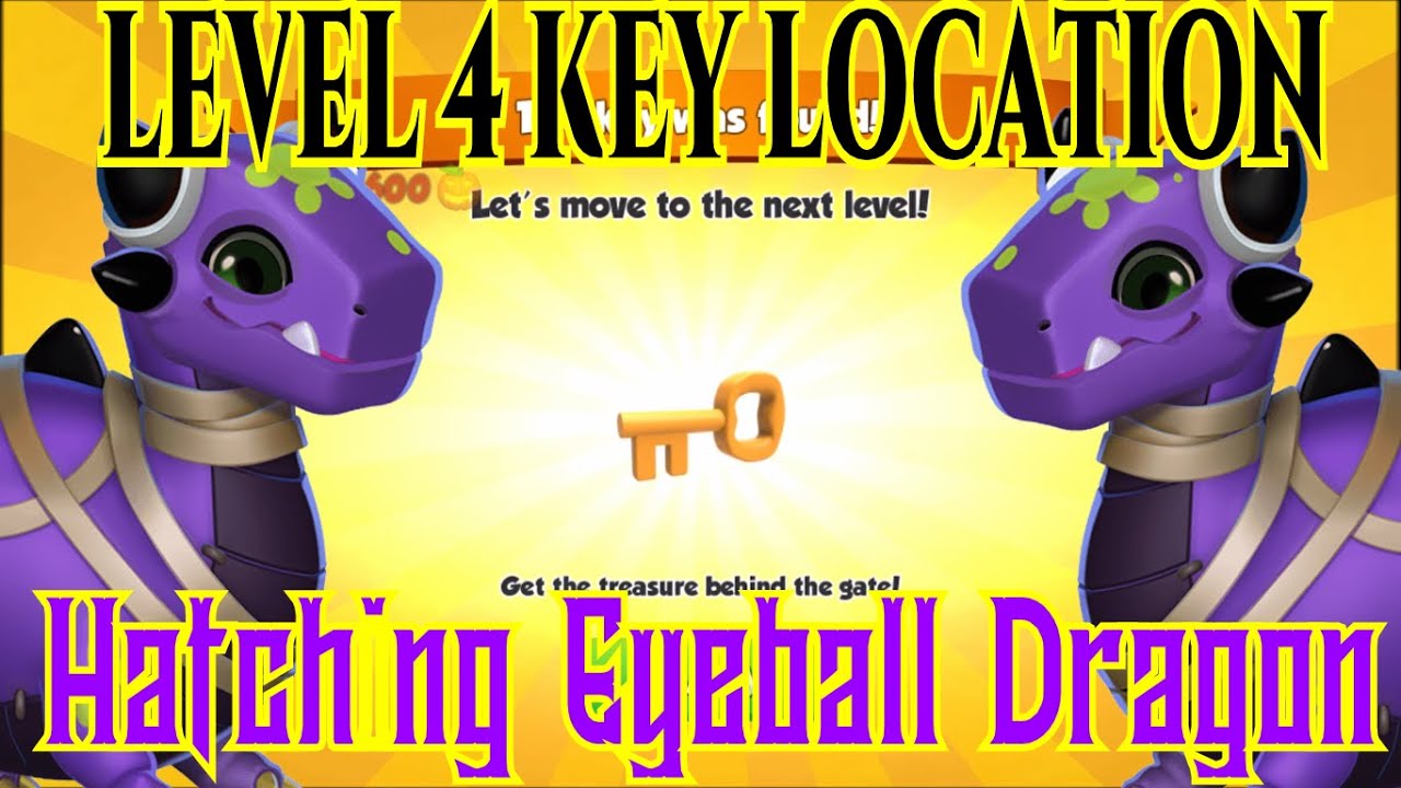 Sinister Event | Hatching Eyeball Dragon | Level 4 Key Location | Dragon Mania Legend | - YouTube
