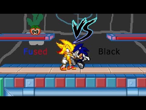 SSF2 Mods: Shadic Vs Black Sonic - YouTube