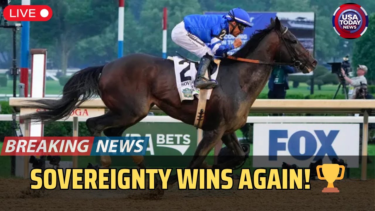 Sovereignty Wins 2025 Belmont Stakes at Saratoga | Full Results ...
