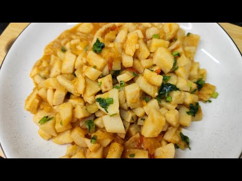 Receita de Inhame Refogado 