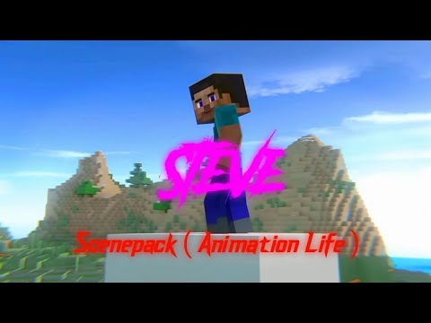 Steve Scenepack | Animation Life | 4k and Twixtor - YouTube