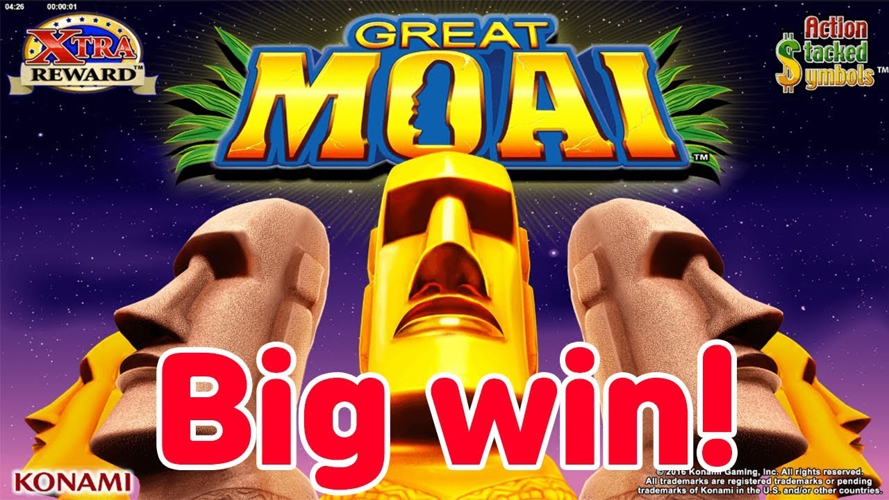 강원랜드 슬롯머신 모아이 / Great Moai Slot Machine big win! - YouTube