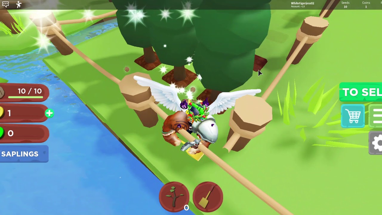 PLANTING TREES || Roblox - YouTube