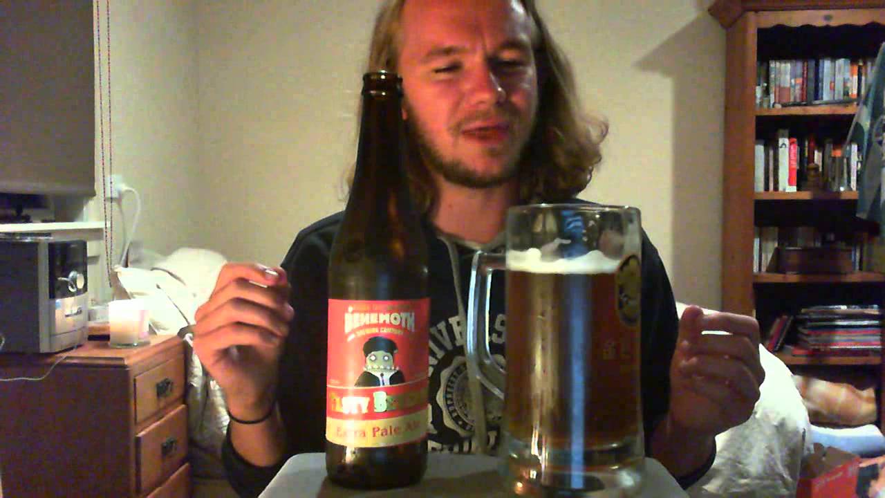 Beer Review #371: Behemoth Brewing - Tasty Beverage Extra Pale Ale (# ...
