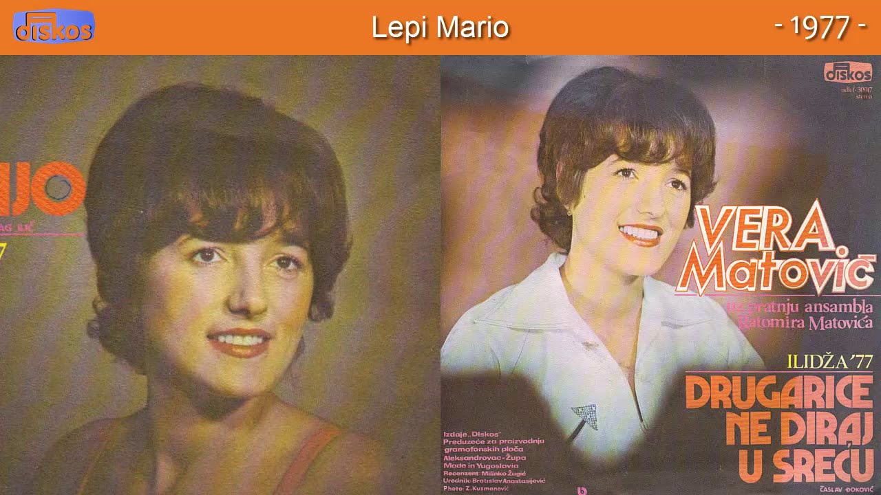 Vera Matovic - Lepi Mario - (Audio 1977) - YouTube
