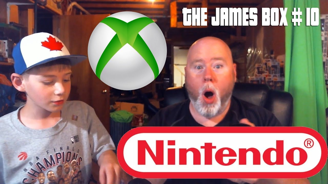 The James Box # 10 - Nintendo And Xbox - EPIC UNBOXING - YouTube