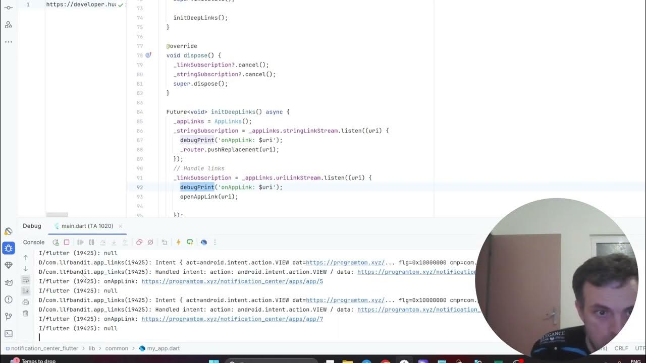 Deep Linking Android - Notification Center App - part 2 - YouTube