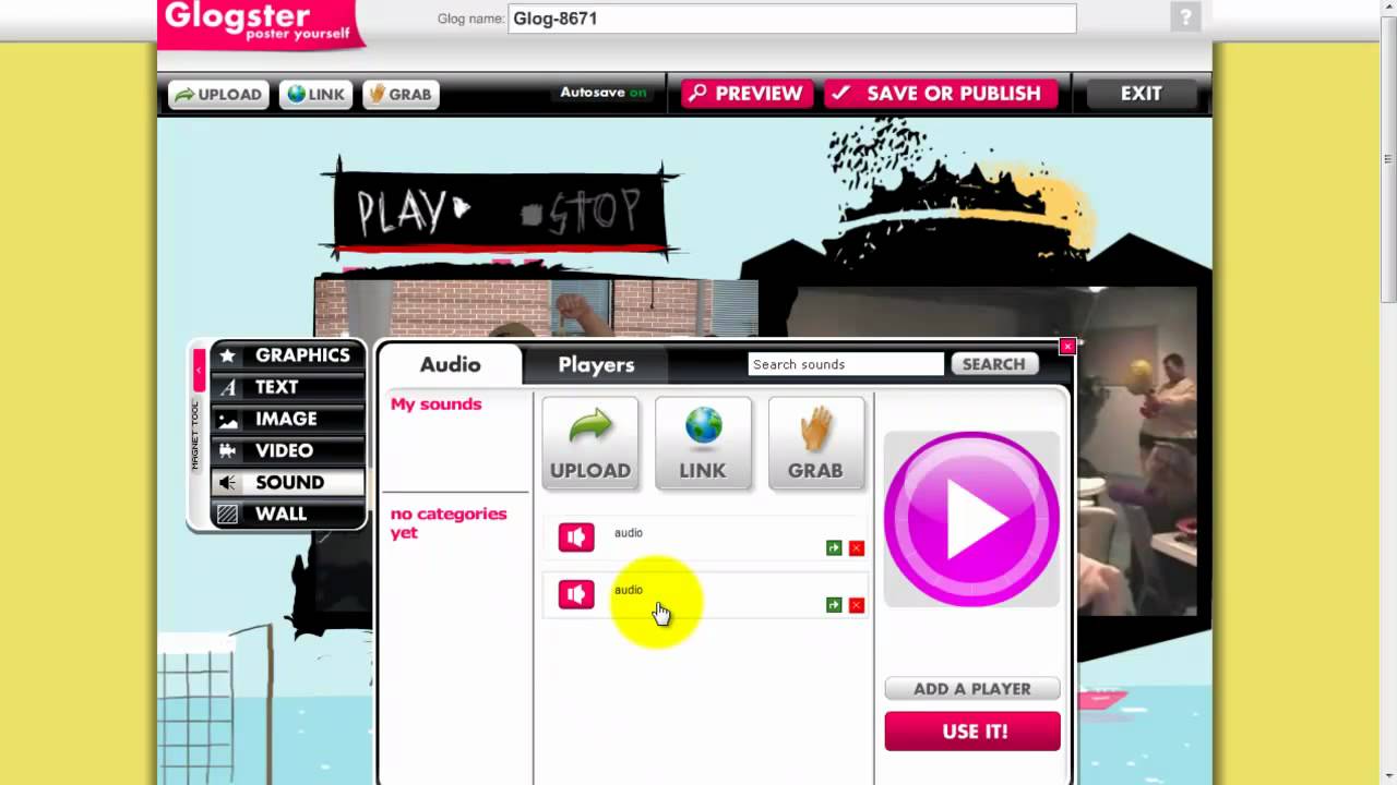 Glogster - a quick tutorial - YouTube