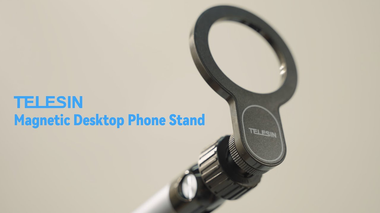 TELESIN Magnetic Desktop Phone Stand-Your Ultimate Live Streaming ...