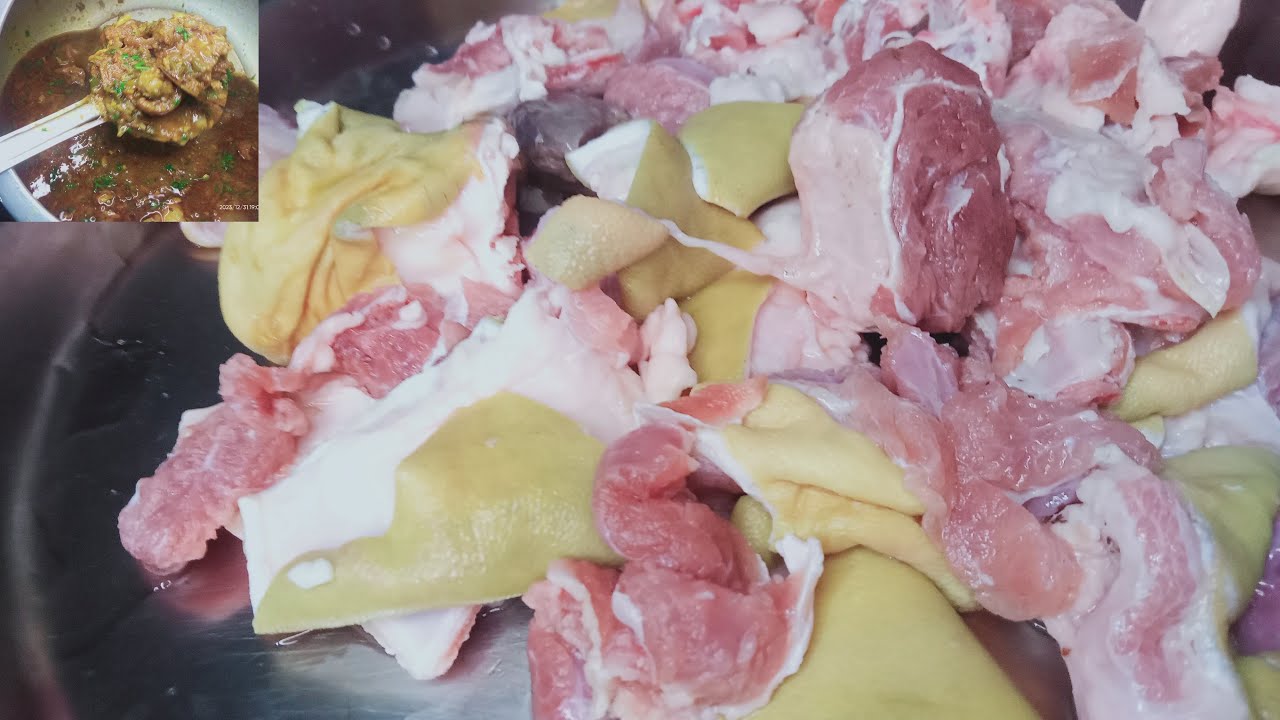 Delicious mutton cooked by Father || Tasty Recipe || Food - YouTube