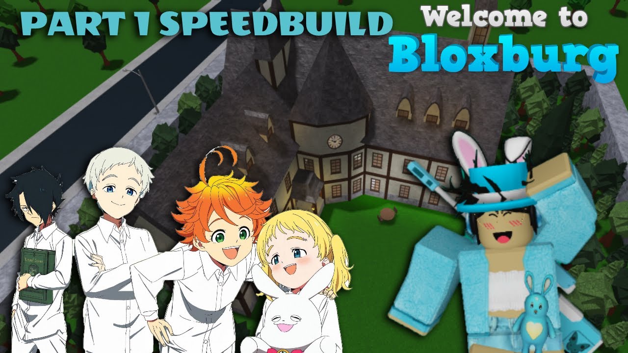 (ROBLOX) Grace Field House The Promised Neverland | Bloxburg Speedbuild ...