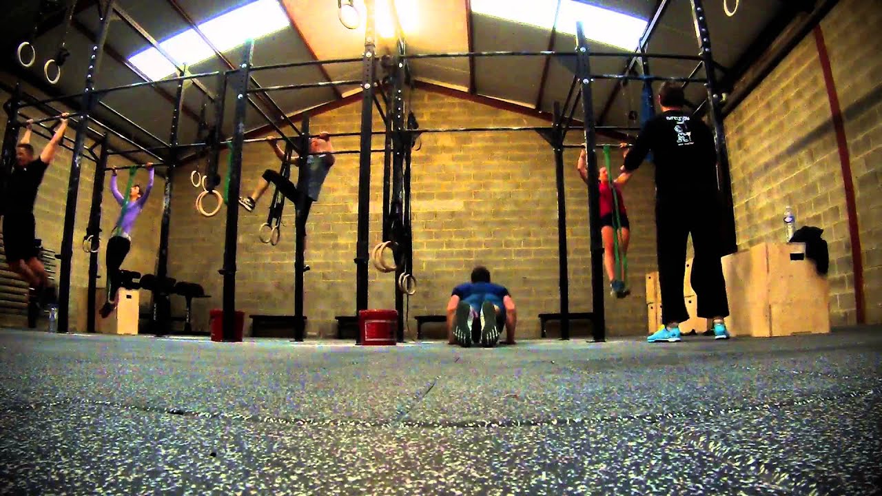 Crossfit Wod Pull UP Push Up Squat - YouTube