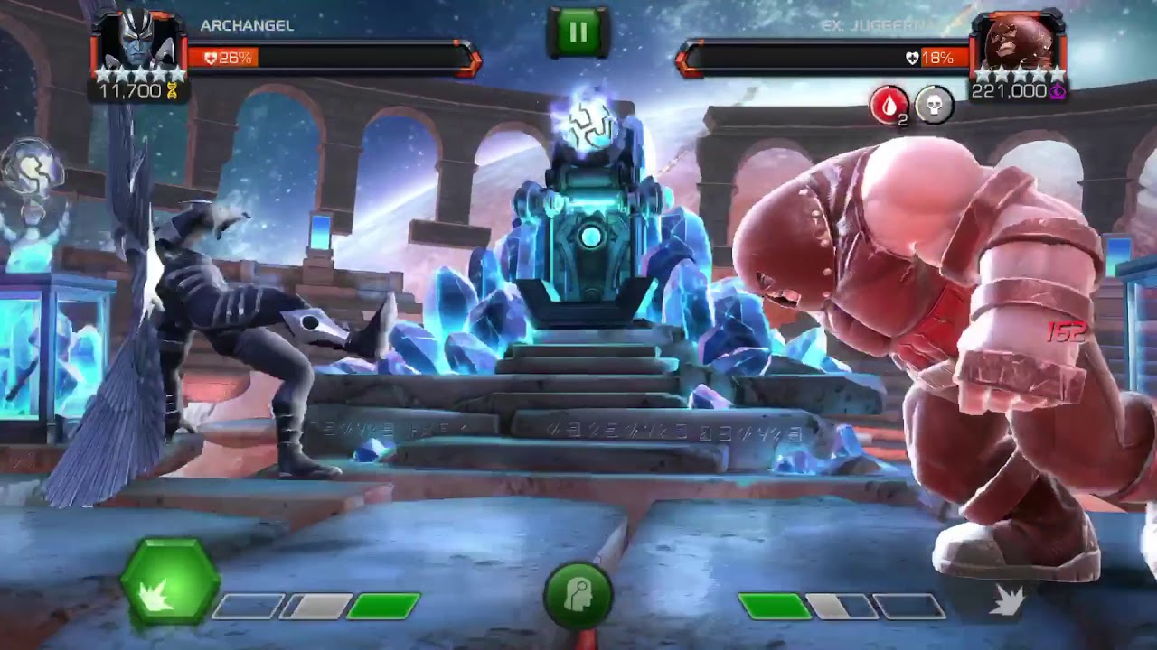 Juggernaut Juggs Labyrinth of Legends with Archangel LoL Mcoc - YouTube