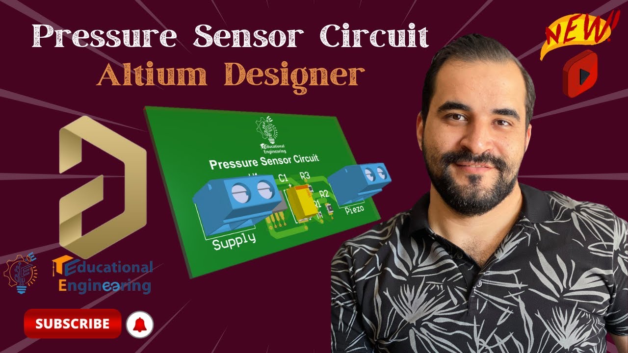 Pressure Sensor Circuit using Altium Designer - YouTube